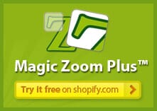 Gorgeous Shopify Product Image zoom App - Magic Zoom Plus.